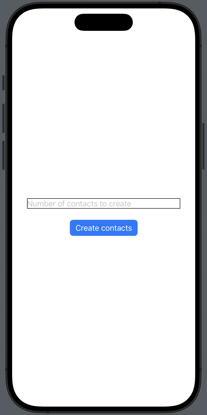 Create fake contacts in iOS: Easy script