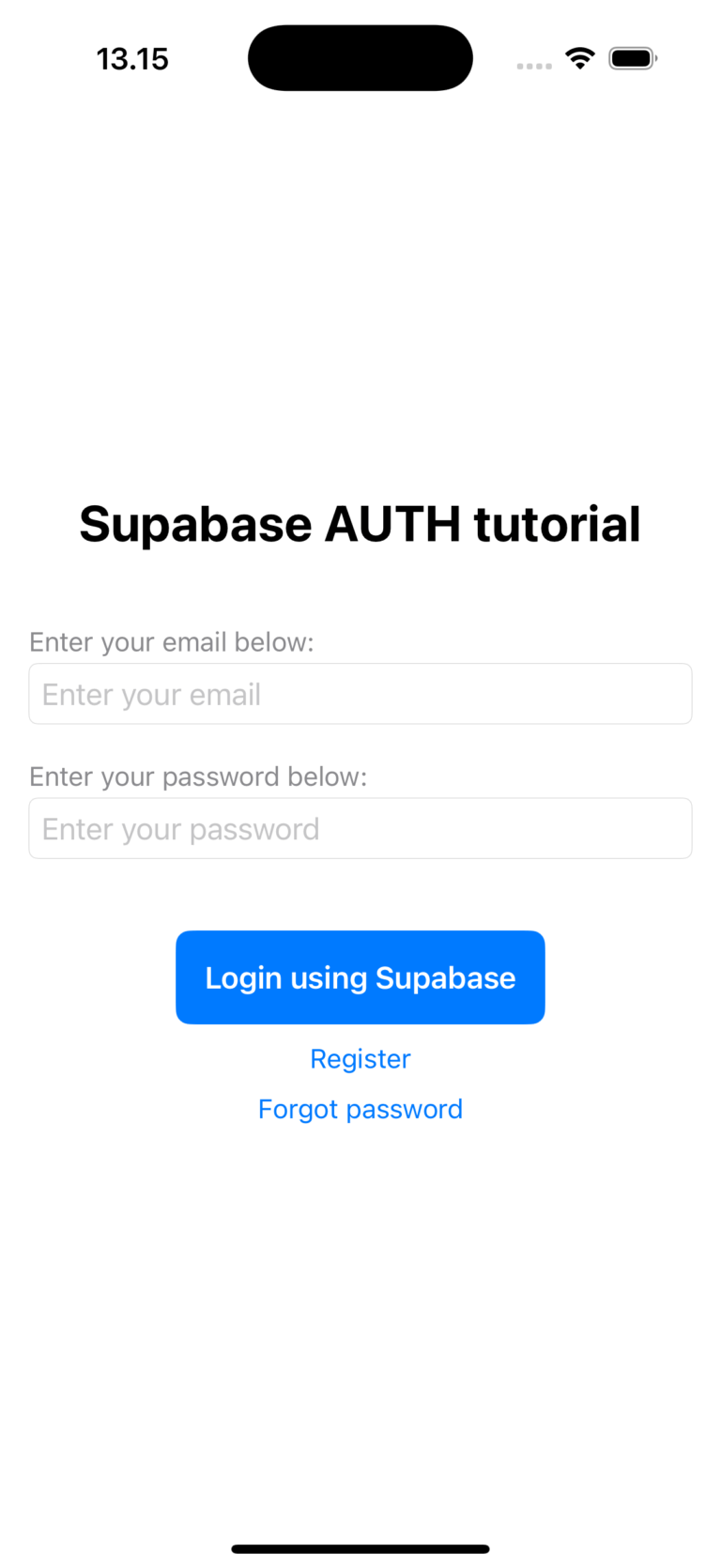 SwiftUI Supabase Authentication: Complete Tutorial